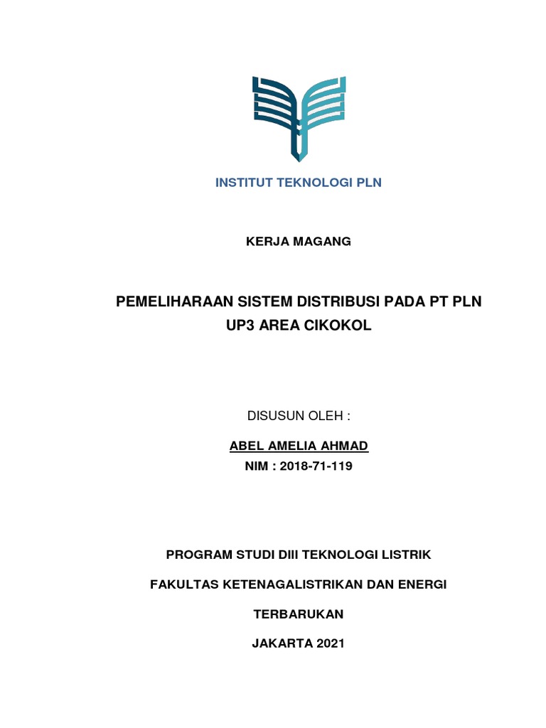 Laporan Kerja Magang di PLN Cikokol | PDF