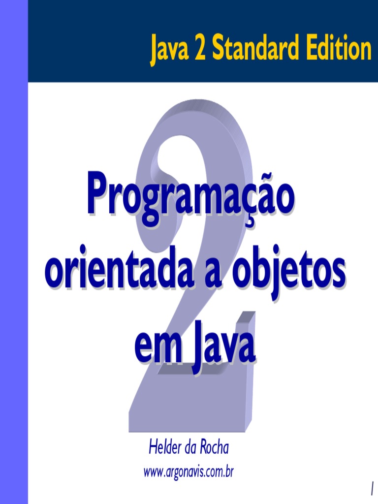 Linguagem de Programação de Java - Apostila 3 | PDF