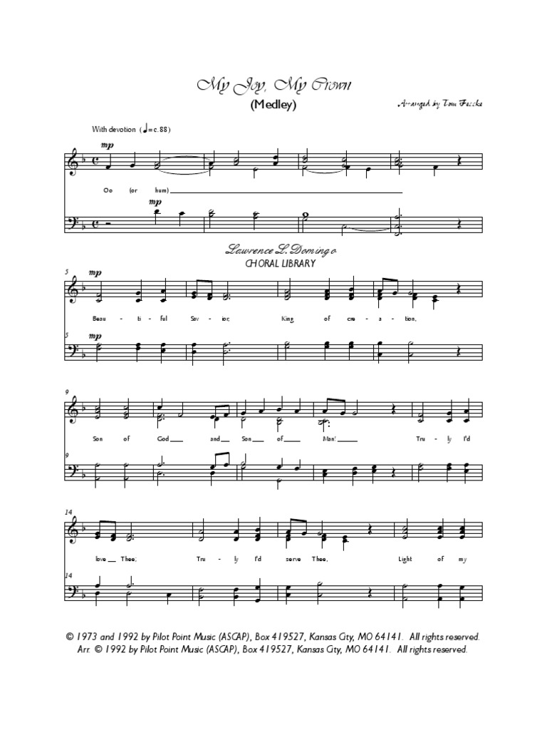 My Joy, My Crown Print | PDF
