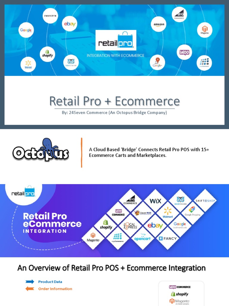 Retail Pro POS v8, v9, Prism Ecommerce Integration | PDF | E Commerce ...