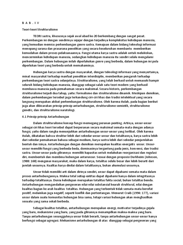 BAB 4 Penelitian Sastra | PDF