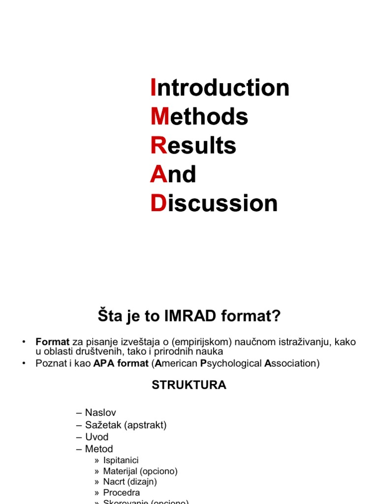3 Imrad | PDF