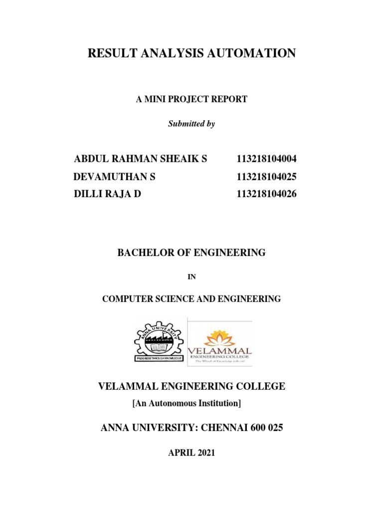Result Analysis Automation | PDF | Use Case | Unified Modeling Language