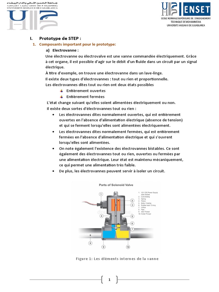 Composants Clés d'un Prototype STEP | PDF | Ingénierie mécanique ...