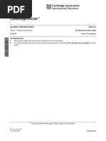 Example Individual Report – Sustainable Living – IGCSE Global ...