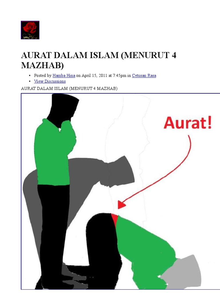 Aurat Dalam Islam (Menurut 4 Mazhab) | PDF