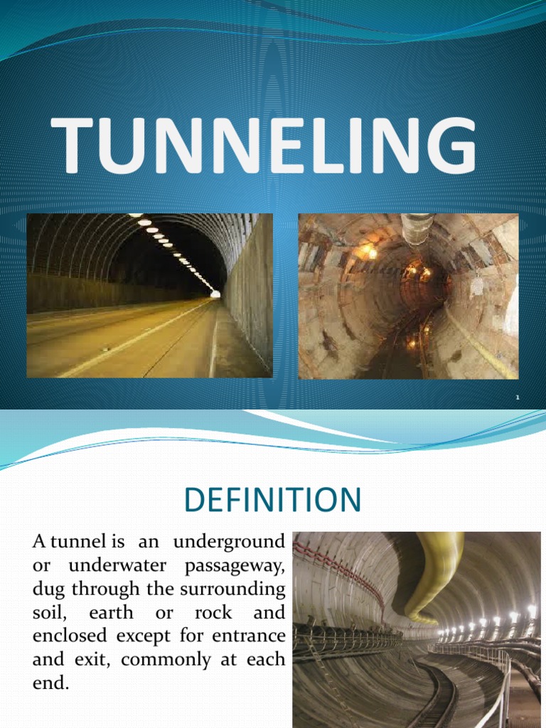 Overview of Tunnel Construction Methods | PDF | Tunnel | Civil Engineering