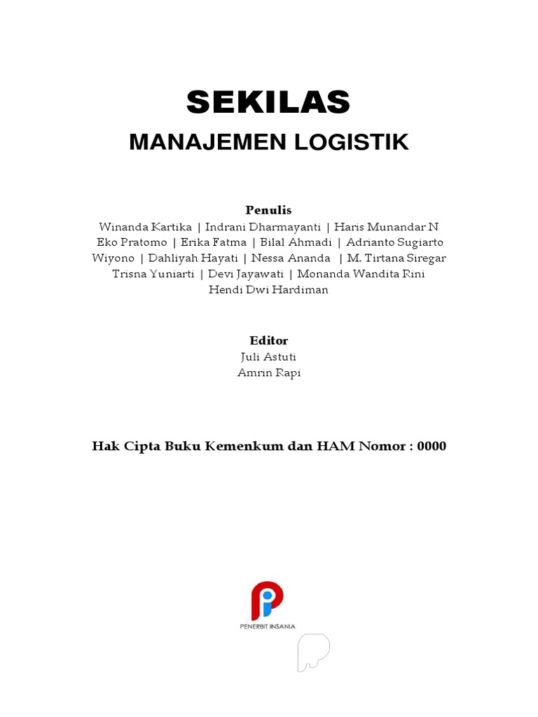 Sekilas Manajemen Logistik | PDF