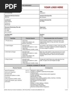 Risk Assessment Hazard Checklist: Abrasive Wheels (Grinders) | PDF ...