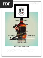 ? Standard Legal Research Paper Format | PDF | Citation | Methodology