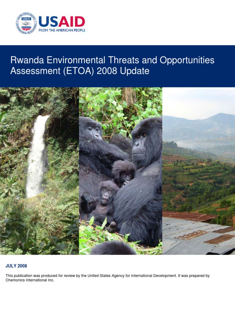 Rwanda Environment Threats | PDF | Rwanda | Savanna