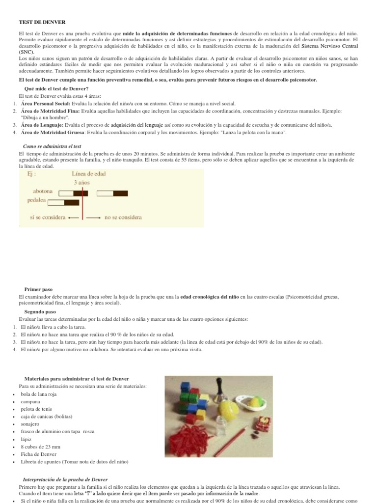 Parte 10-Test de Denver | PDF