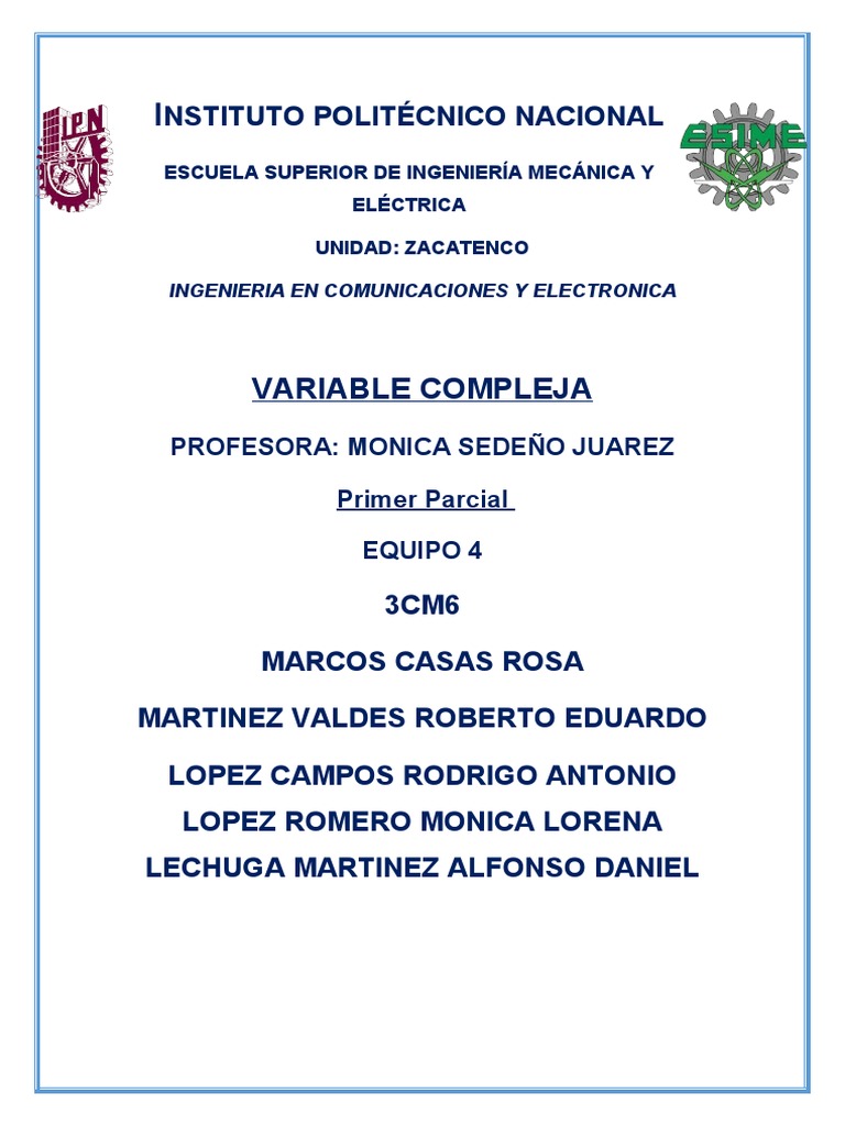 Tarea 2 Segundo Parcial Variable Compleja | PDF