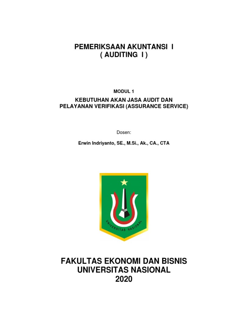 01 Audit Dan Jasa Audit | PDF
