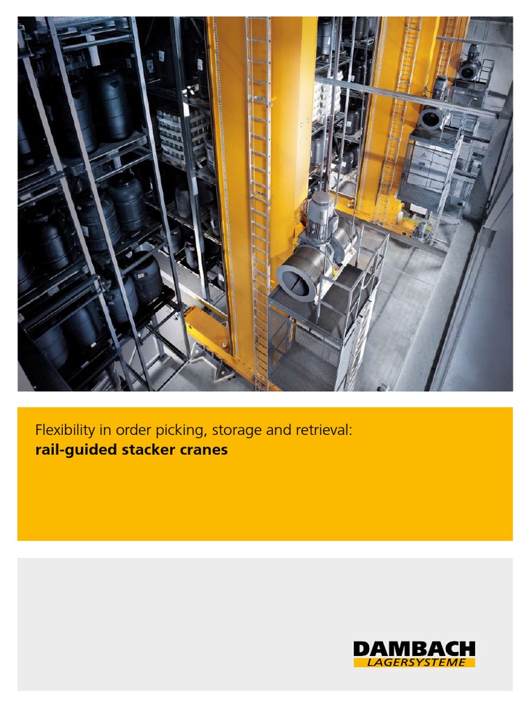 rail-guided_stacker_cranes | PDF | Crane (Machine)
