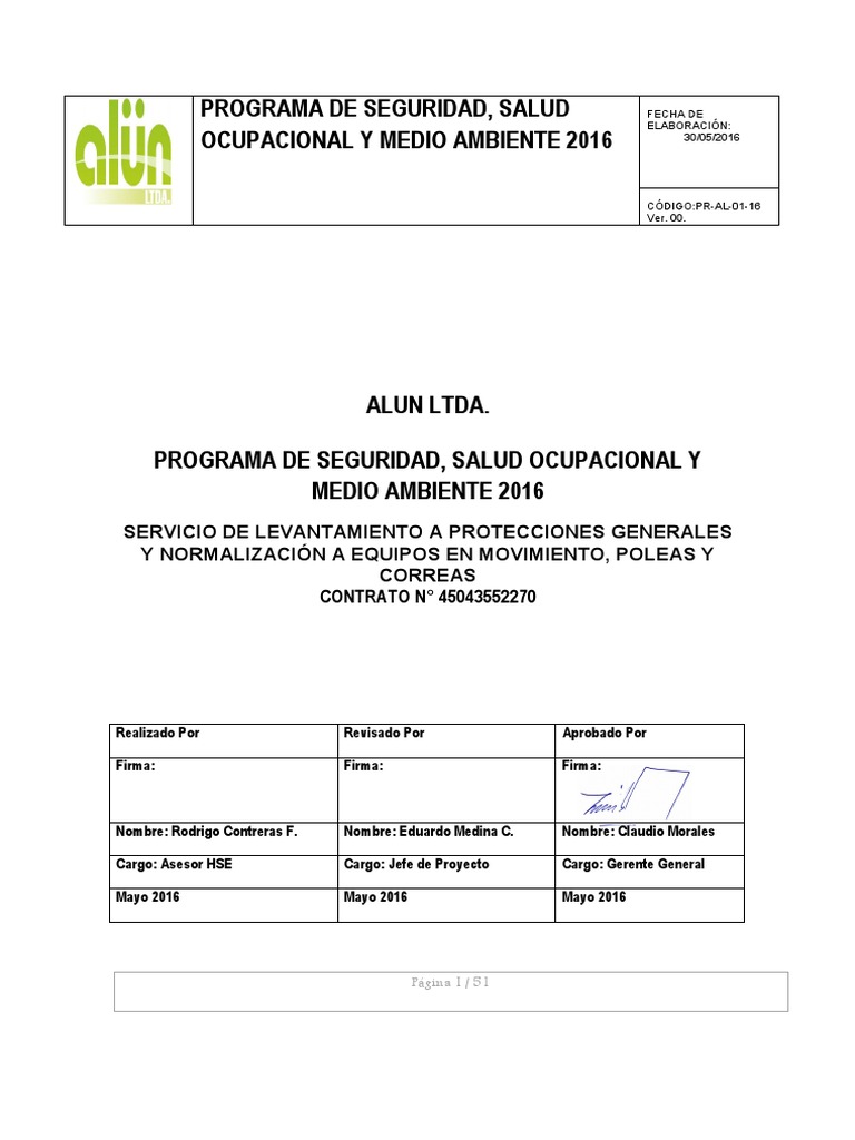 Programa Hsec-Mel | PDF | Seguridad y salud ocupacional | Economias