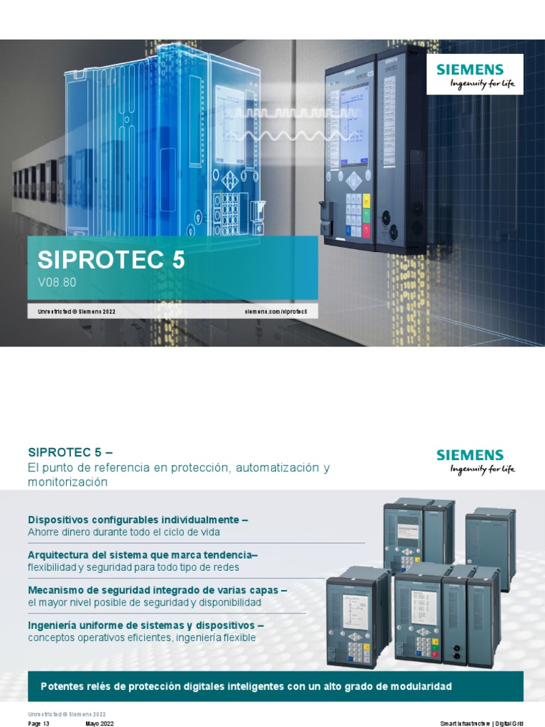 Siprotec 5 - Release v8.80 | PDF | Computación distribuída ...