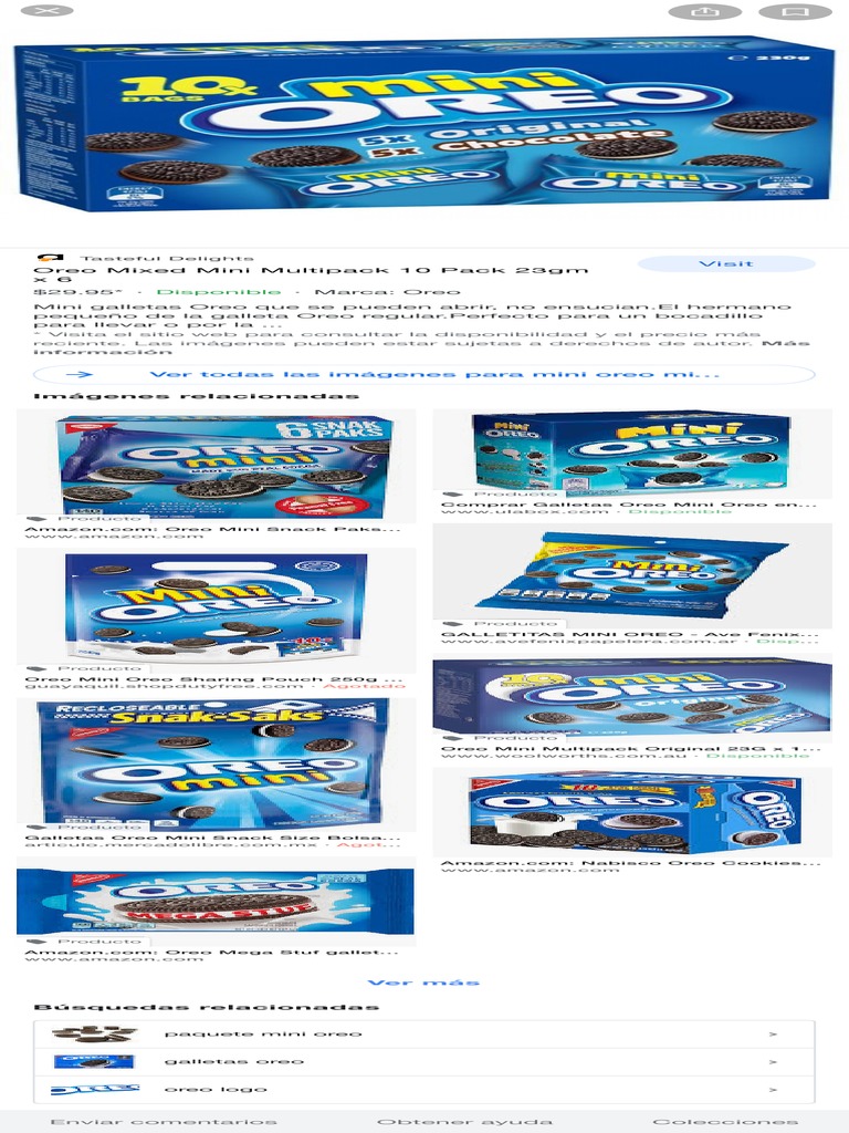 Mini Oreo Mixer - Buscar Con Google | PDF | Bocadillos | Productos ...