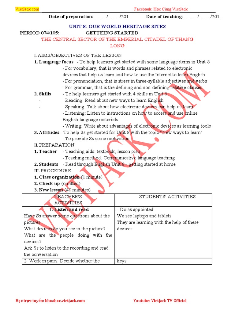 World Heritage and Learning Tools | PDF | English Language | Language ...