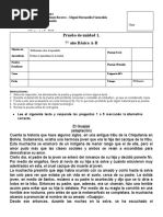 Prueba de Comprensión Lectora 7° Básico | PDF | Color