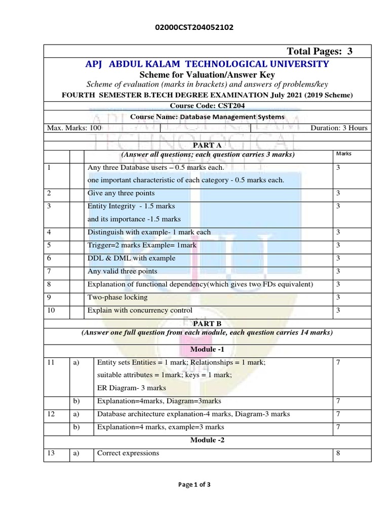 CST204-SCHEME | PDF | Software Engineering | Computing