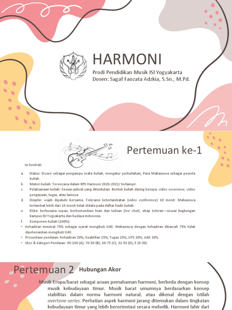 HARMONI (Sagaf) | PDF