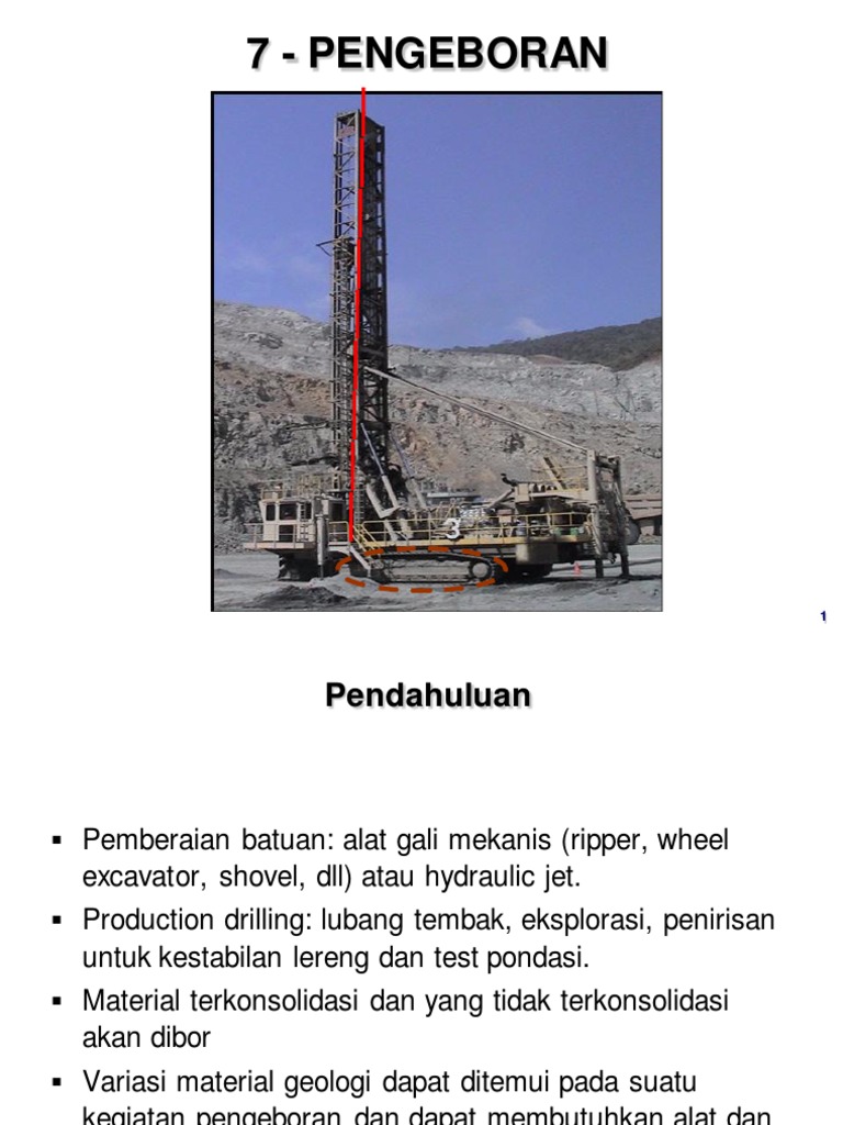 Pertemuan 12 13 Pengeboran Final | PDF