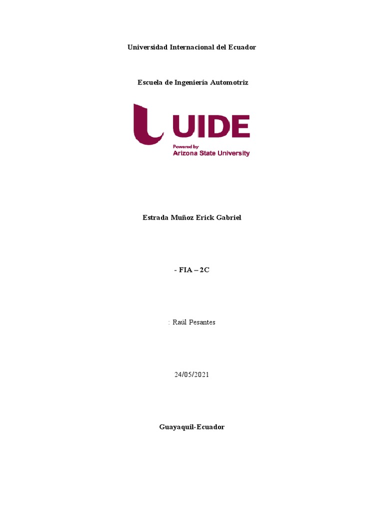 Nuevo Formato UIDE | PDF