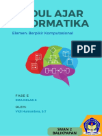 Modul Ajar Informatika - Sistem Komputer - Fase E | PDF