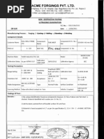 UT NDT Sample Test Report Format | PDF