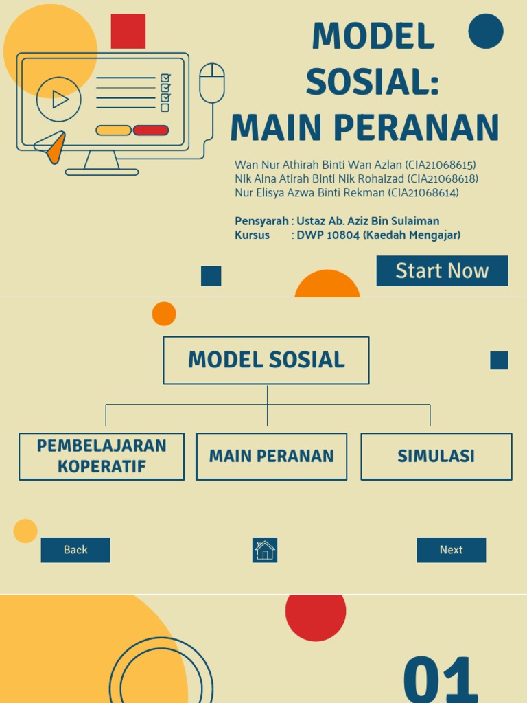 Model Sosial MAIN PERANAN G8 | PDF