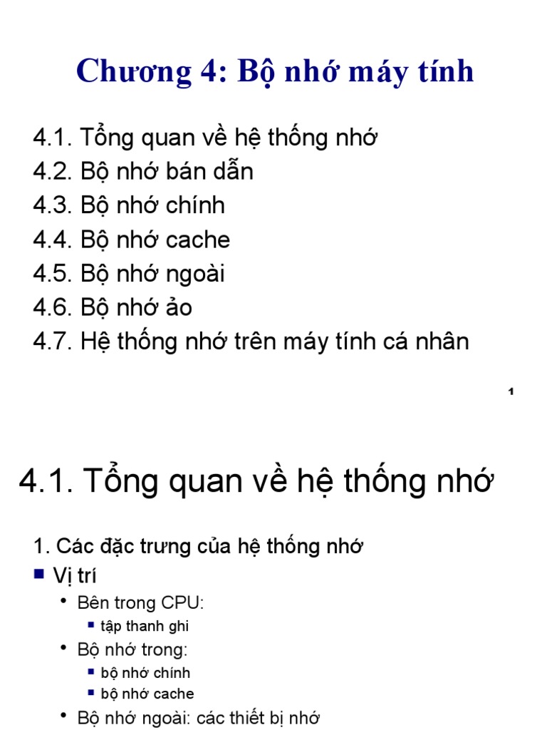 KTMT Chuong 4 (Attt) | PDF