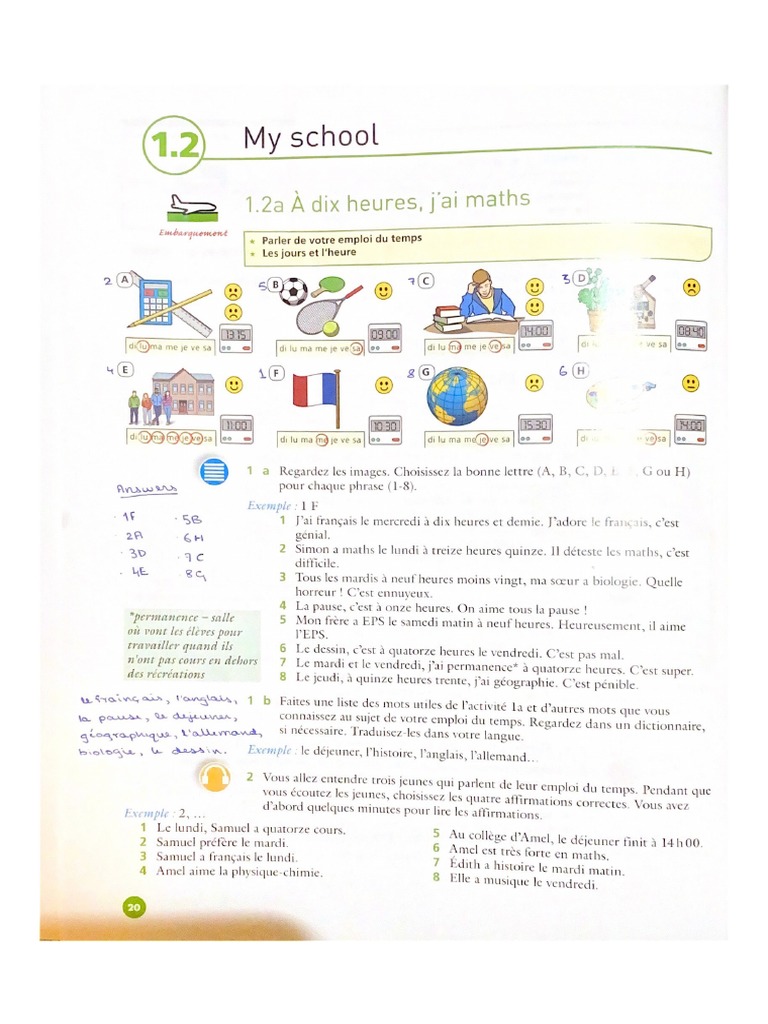 French Homework | PDF