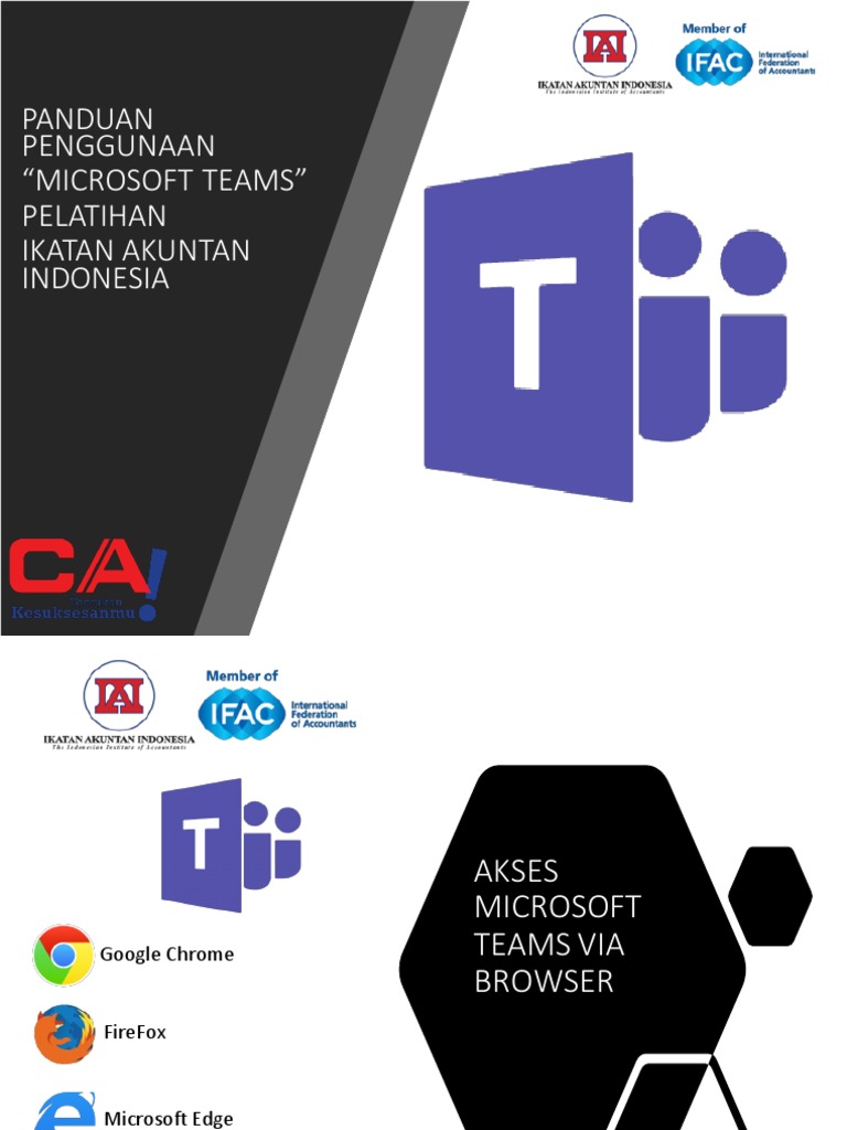 Panduan Penggunaan Microsoft Teams Kursus | PDF