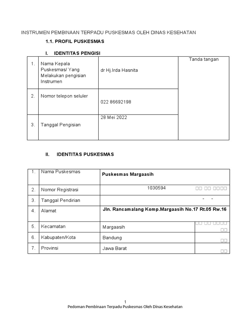 Laporan TPCB PKM Margaasih.. | PDF