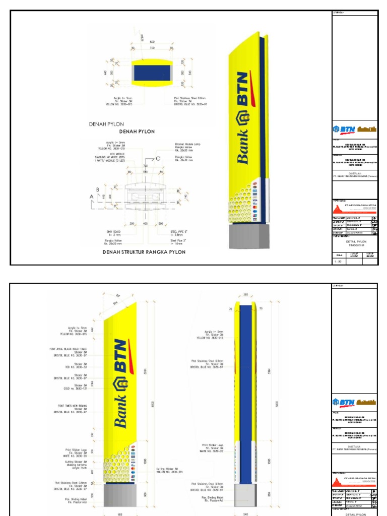 DED BTN KCPS Kediri Pylon | PDF