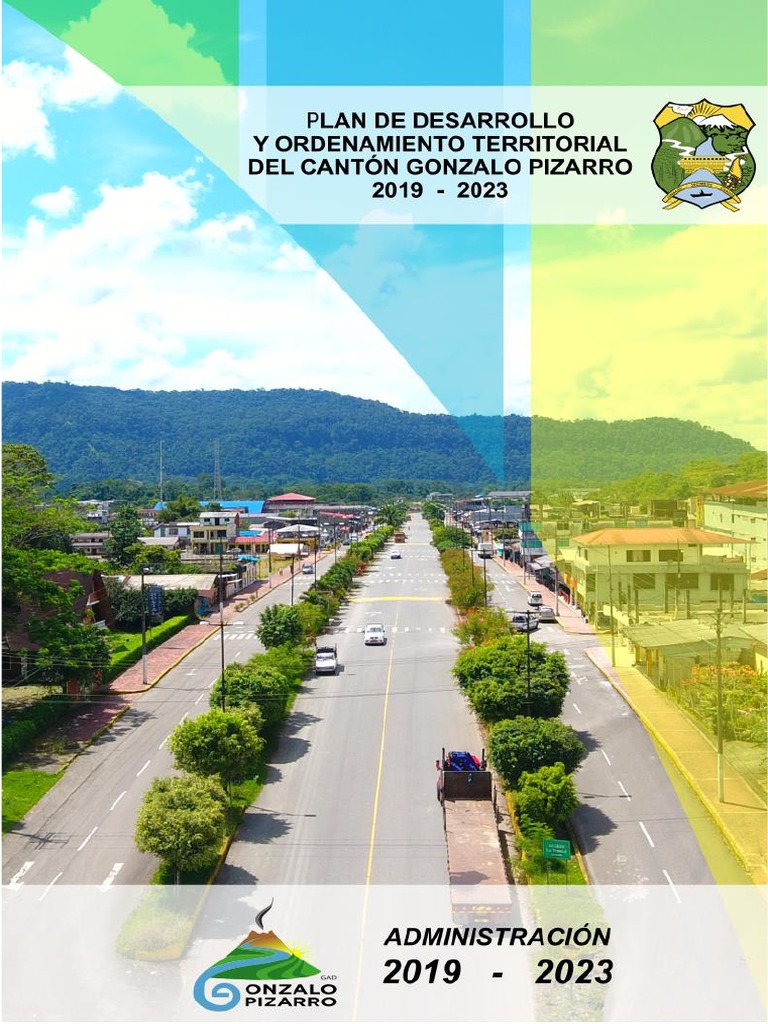 Pdot - Gonzalo Pizarro 2019-2023 | PDF | Planificación | Economias