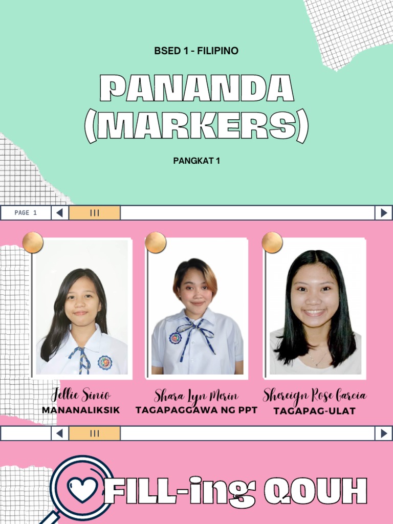 Pangkat-1 Pananda-Markers | PDF