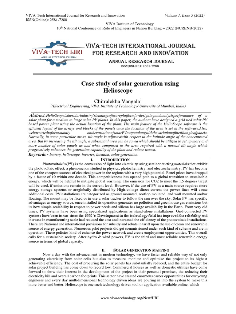 Solar PV Design Using HelioScope Software | PDF | Photovoltaics | Solar ...
