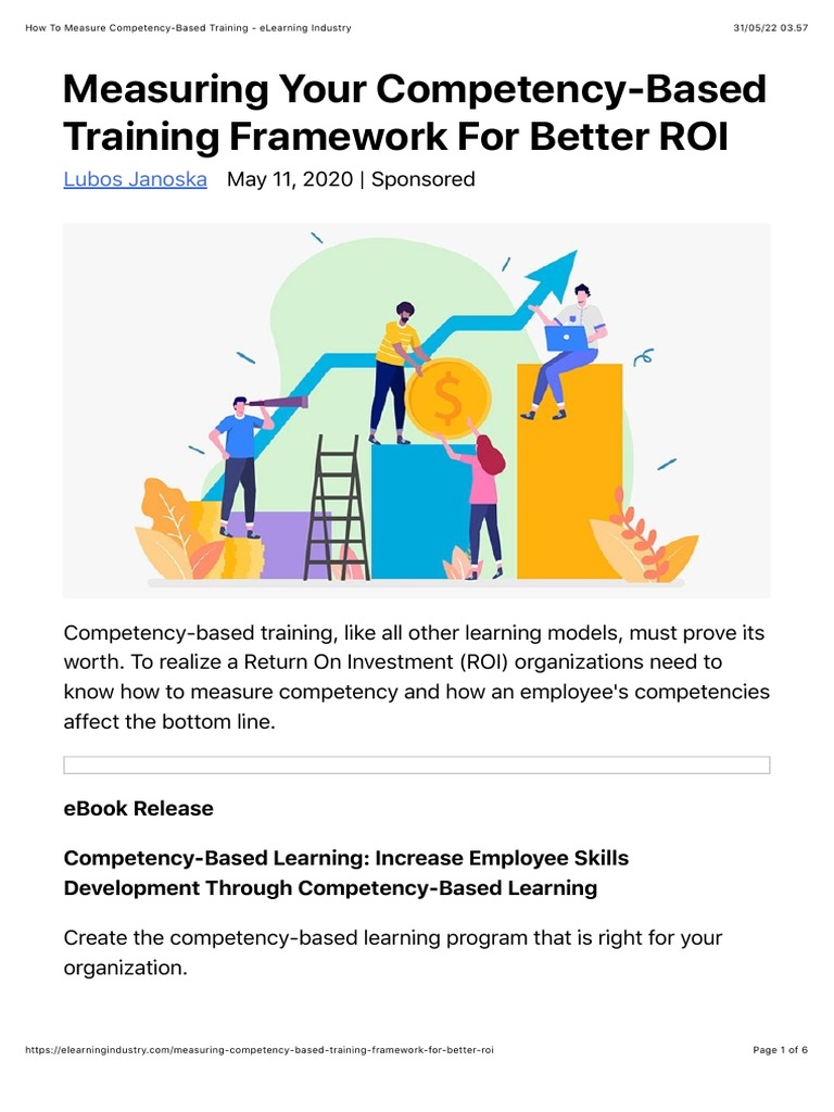 Measure Competency Training ROI | PDF | Competence (Human Resources ...