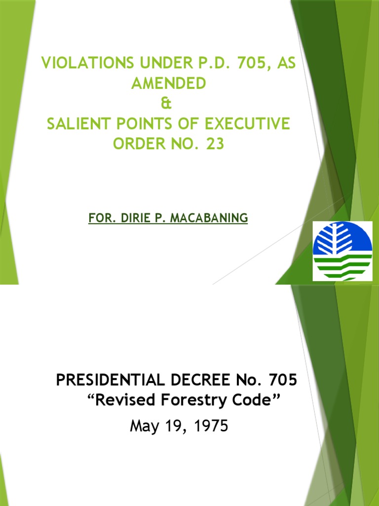 Presentation For PD 705 and EO 23 ENR Learning Activity Aug 18 and 19 ...