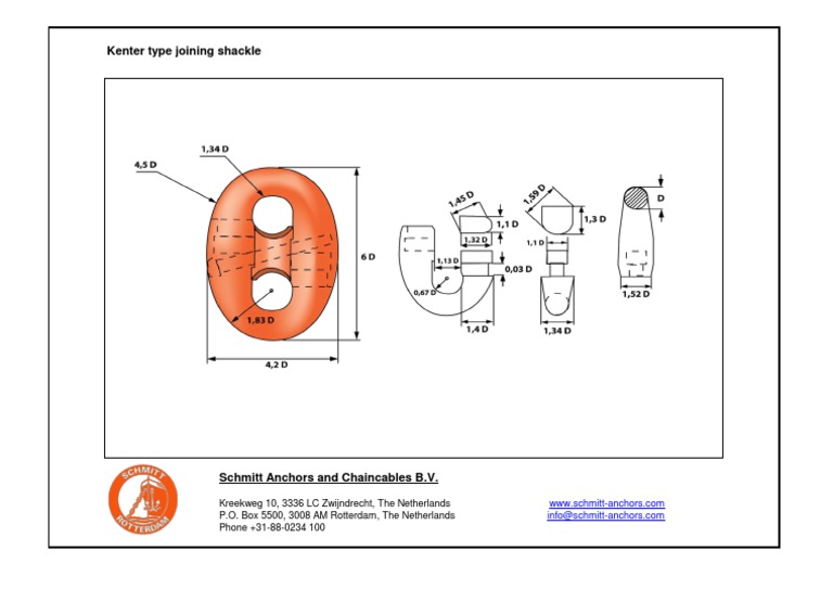 Kenter Type Joining Shackle Overview | PDF | Business | Computers