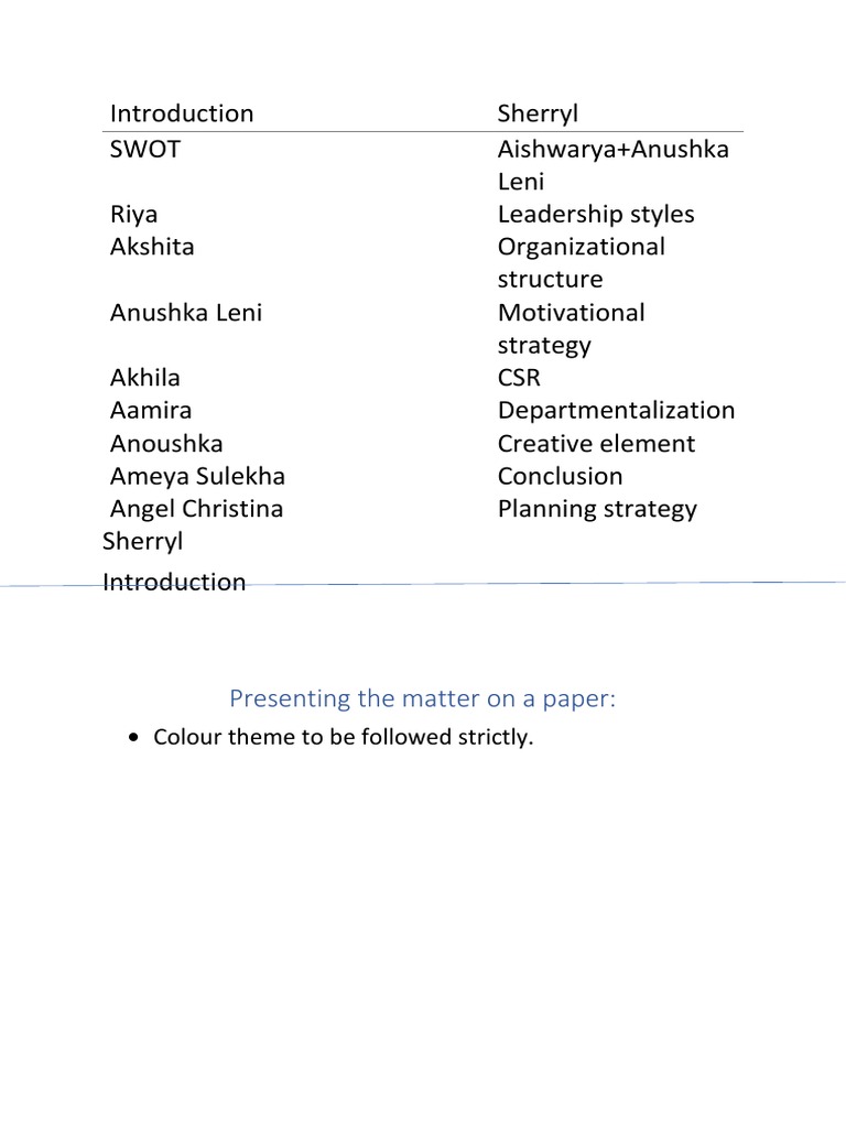 Pom Assignment Instructions | PDF