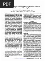 Denver II - Developmental Screening Tool (Lecture Note) | PDF | Human ...