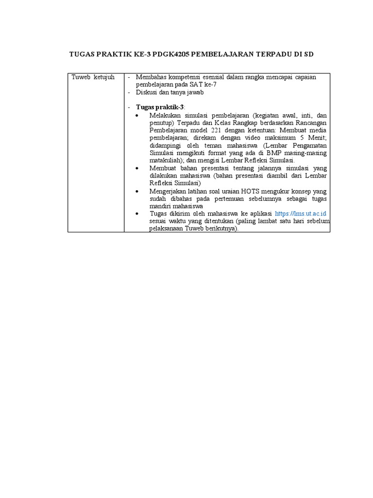 Tugas Praktik 3 | PDF