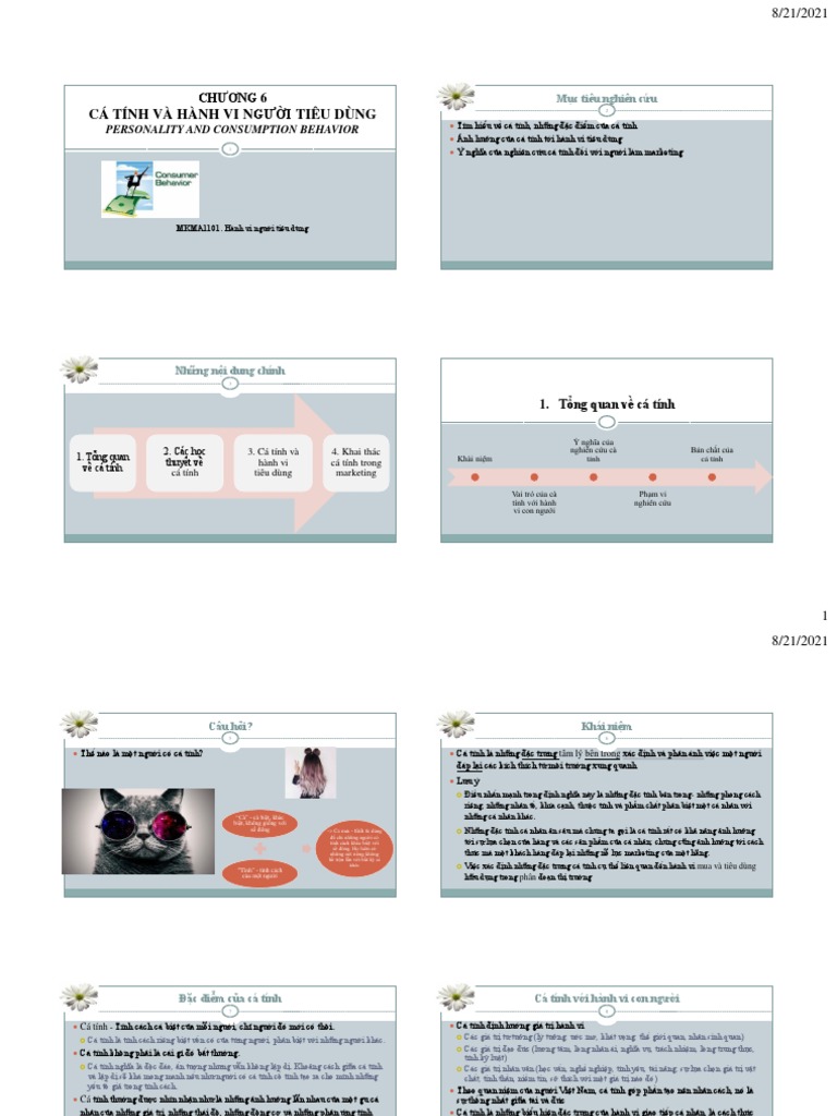Chuong 6 - Cá Tính Và HVNTD-2 | PDF