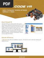 VEXcode VR Robotics Course Guide | PDF | Applied Mathematics | Computer Programming