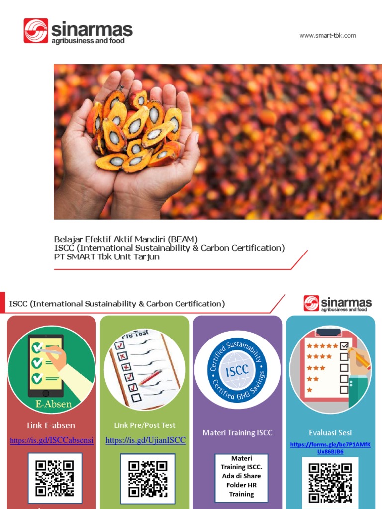 Belajar Efektif Aktif Mandiri (BEAM) ISCC (International Sustainability ...