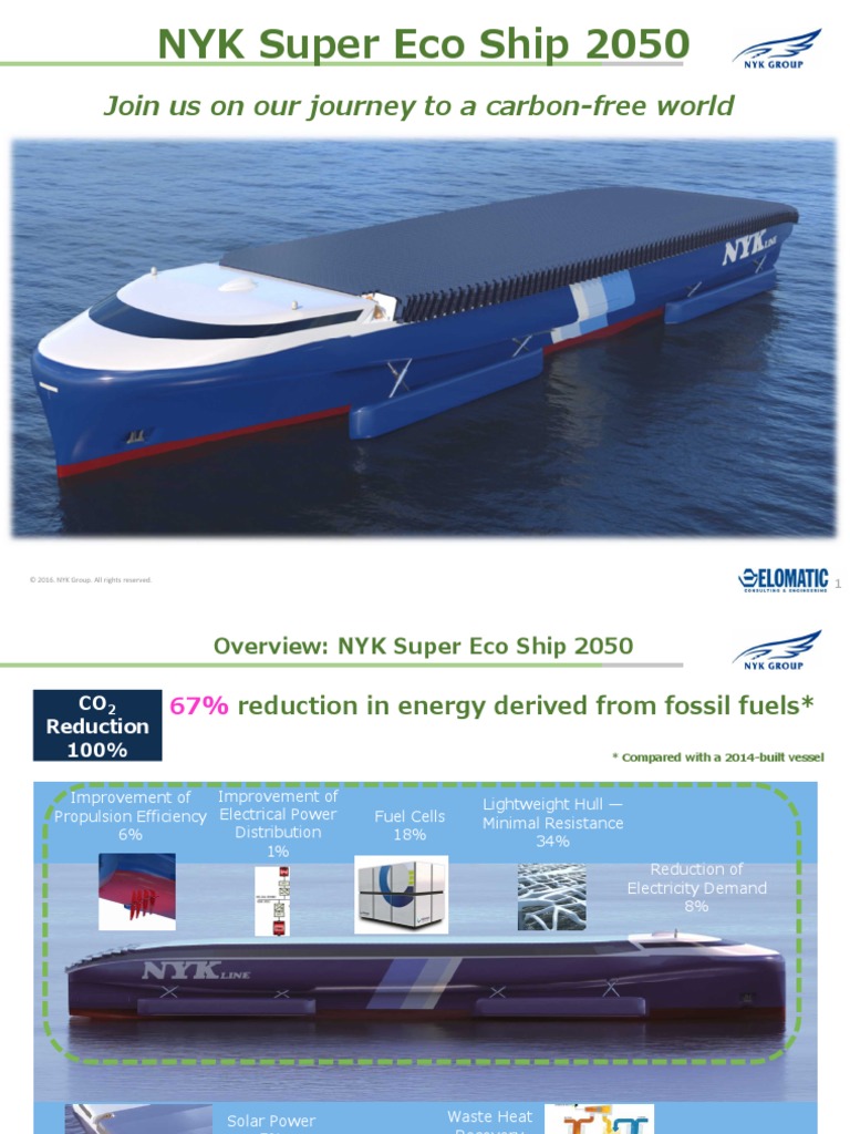 NYK Super Eco Ship 2050: Join Us On Our Journey To A Carbon-Free World ...