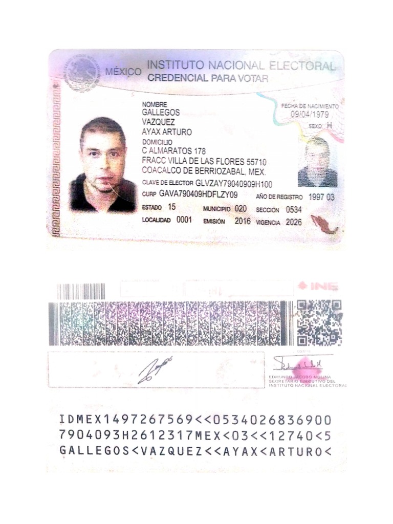 IFE - Ayax Arturo Gallegos Vazquez | PDF